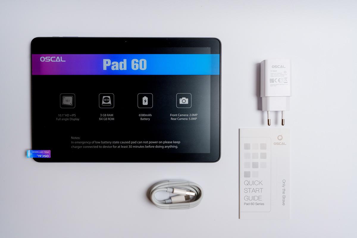 OSCAL Pad 60 レビュー | 1万円を切る安価なAndroidタブレット[PR] | じゃが畑